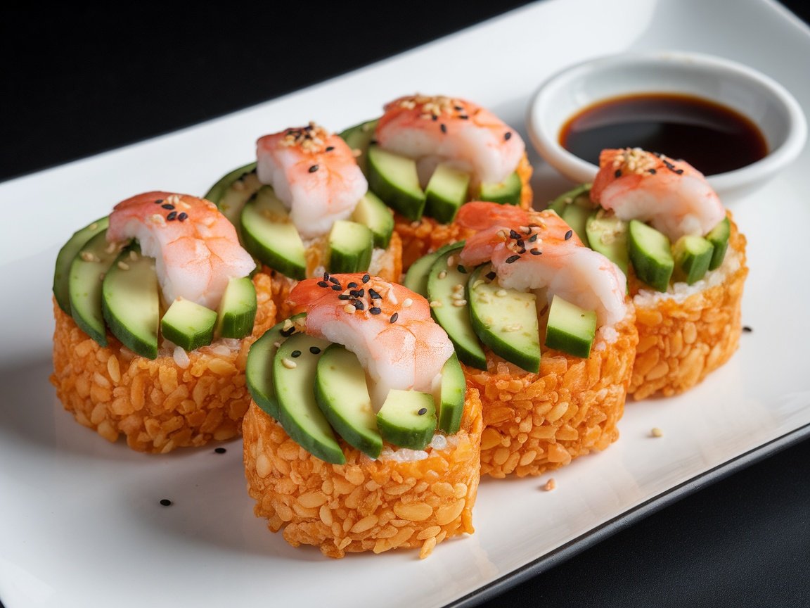 Crispy Rice Sushi – kitchen-cravings.com
